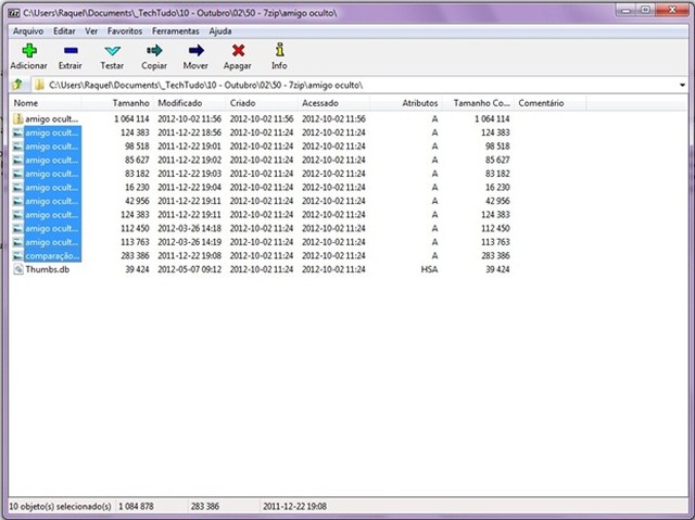 Como usar o 7-zip para compactar e descompactar arquivos