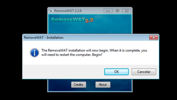 Como remover o WAT do Windows 7