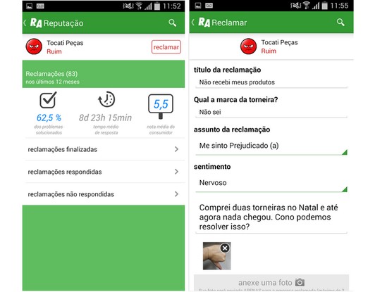Reclame Aqui | Software | TechTudo