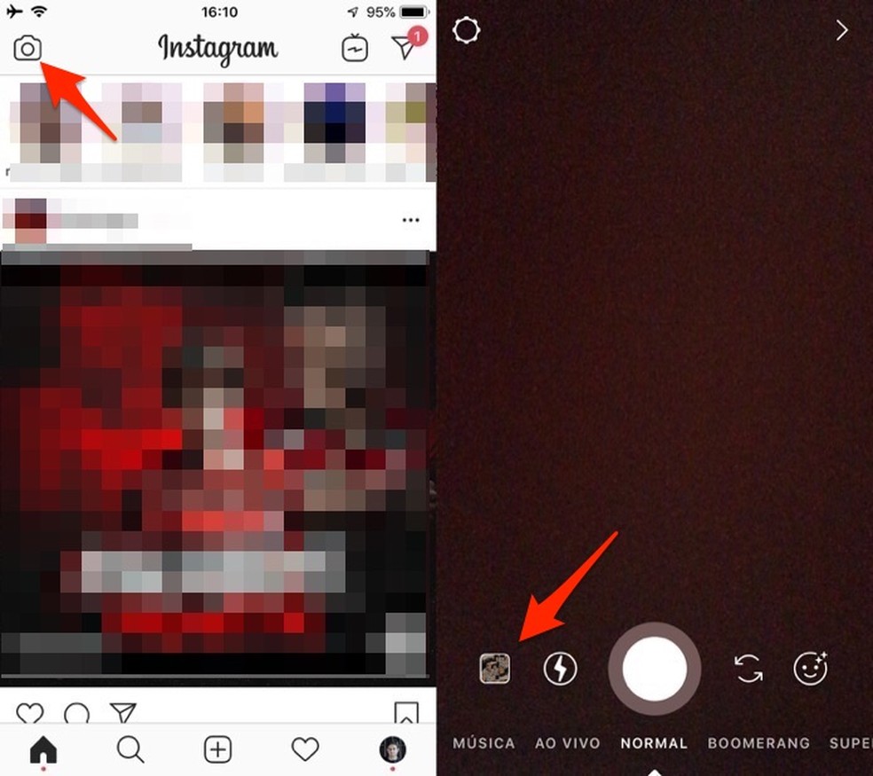 Como repostar vídeos nos Stories do Instagram