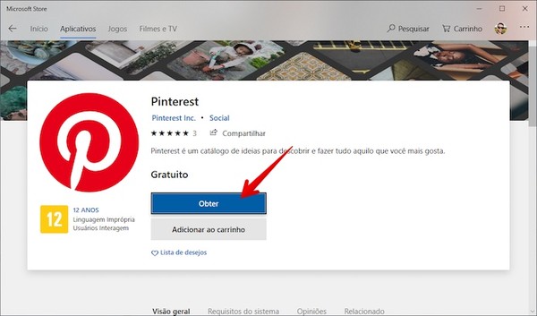 Pinterest ganha aplicativo para Windows 10; veja como baixar e usar