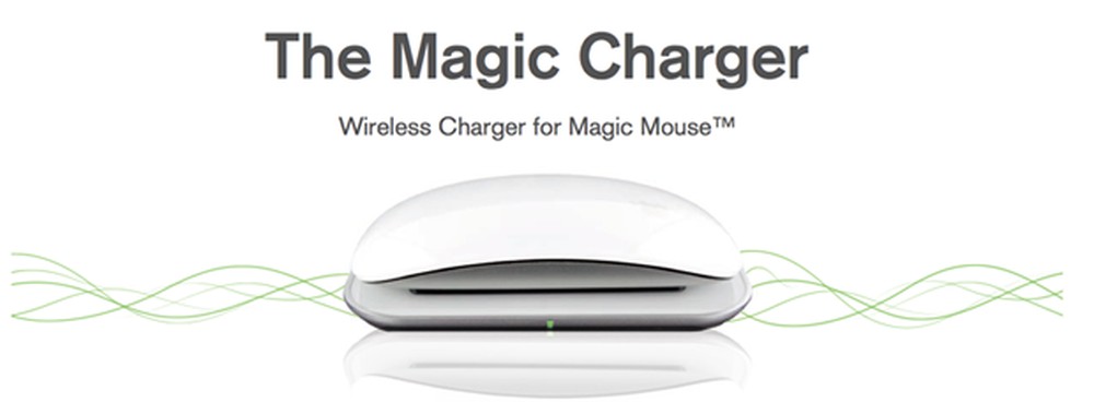 Magic Charger, um carregador sem fio para o Magic Mouse da Apple