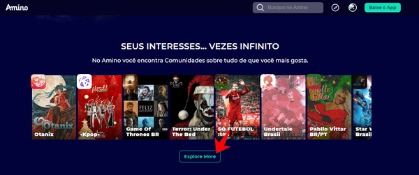 Amino Apps: como fazer cadastro e usar a rede social no PC