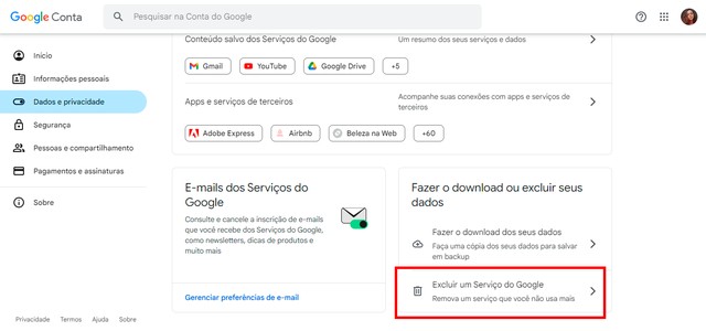 Como excluir conta do Google: saiba apagar dados definitivamente