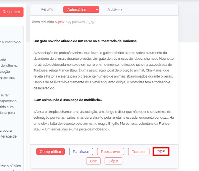 Resoomer: veja como usar site para resumir textos