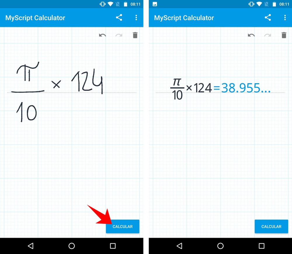 Como usar o MyScript Calculator, app para aprender matemática