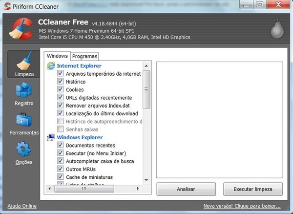 CCleaner ou PrivaZer: Qual o melhor programa para limpar o seu PC