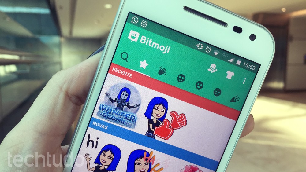 Como ativar e usar o teclado Bitmoji no Android