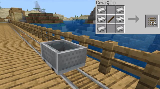 Trilhos no Minecraft: saiba como fazer Elétrico, Ativador e Detector