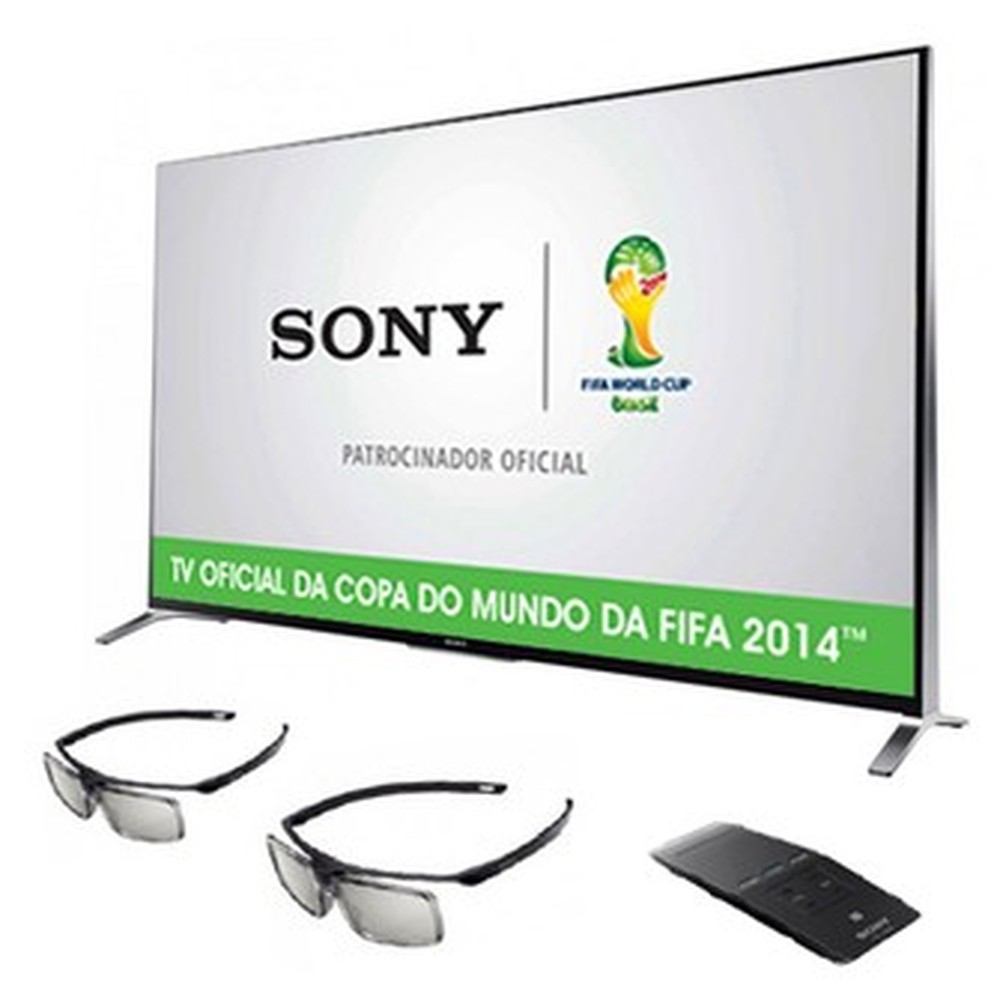 De olho na copa, Sony lança TV no Brasil com recurso que melhora imagens