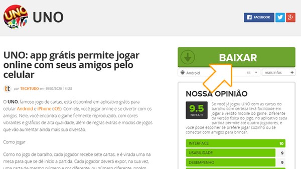 Como jogar UNO online com amigos no app grátis para Android e iPhone