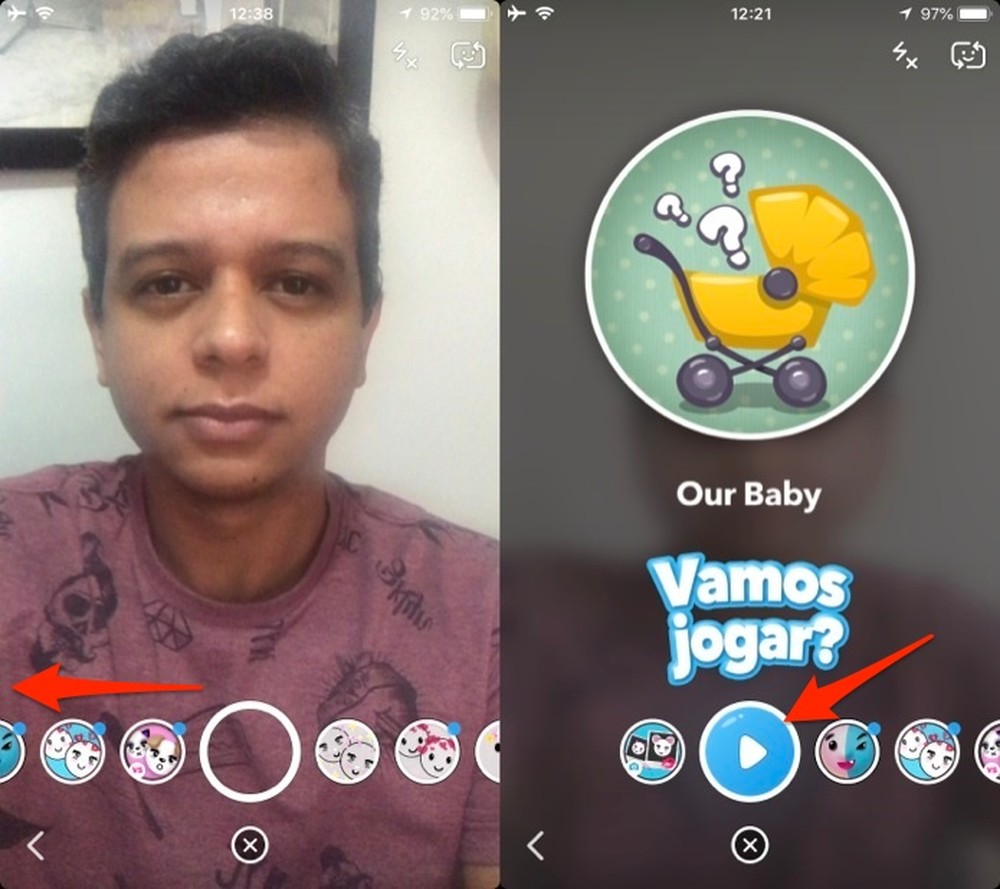 Filtro do Snapchat mostra como será seu bebê; veja como usar