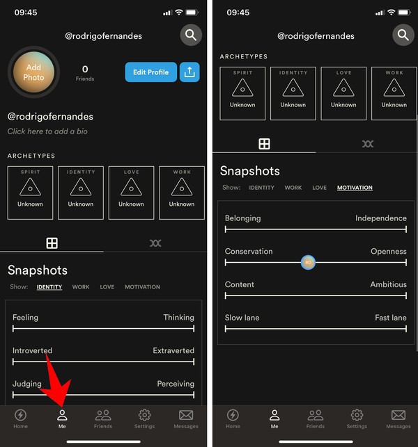 Quiz de personalidade: como saber mais sobre você com o app Dimensional