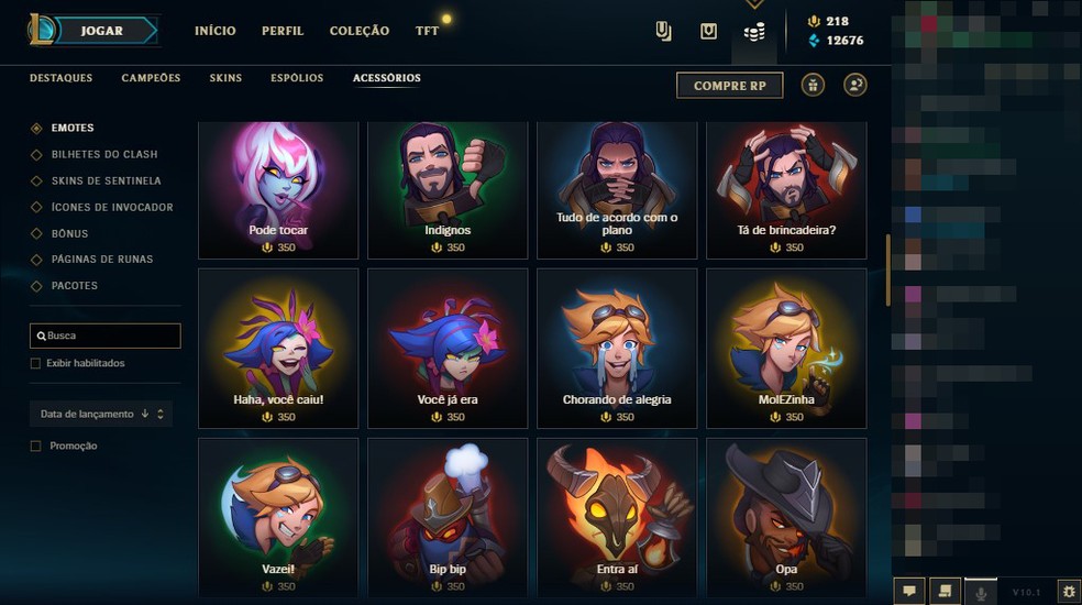League of Legends: como usar emotes no LoL?