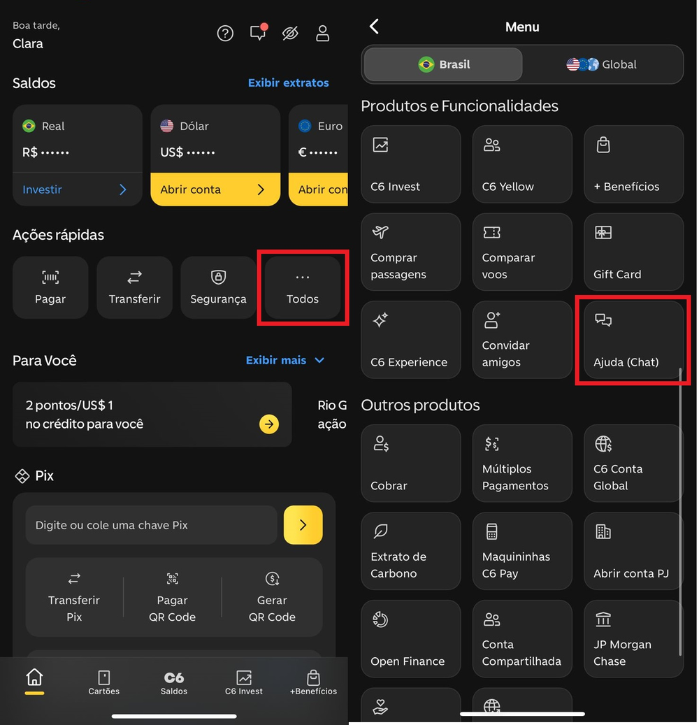 Como cancelar cartão do C6 Bank? Veja passo a passo no aplicativo