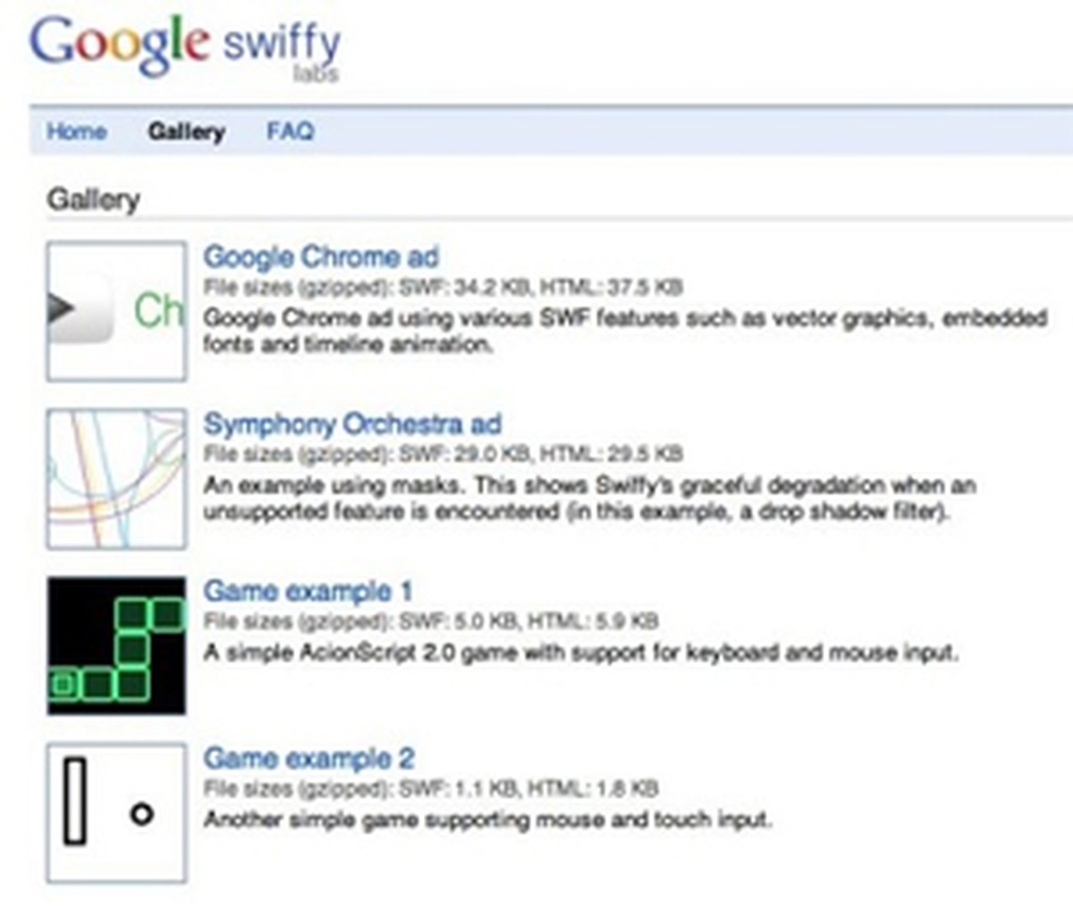Google Swiffy converte Flash em HTML5