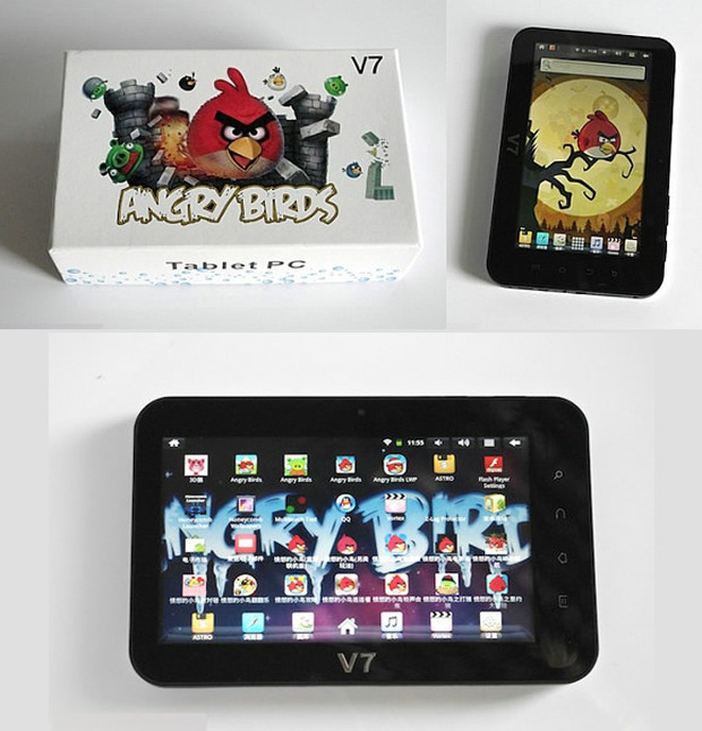 Empresa chinesa cria tablet inspirado no jogo Angry Birds