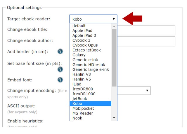 Como transformar PDF em e-book com o Online Convert