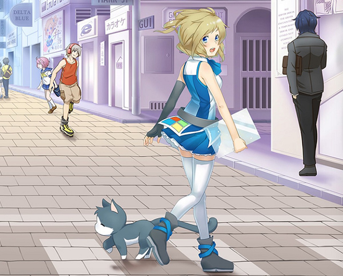 Microsoft cria personagem de anime para o Internet Explorer ‘bombar’ na ...