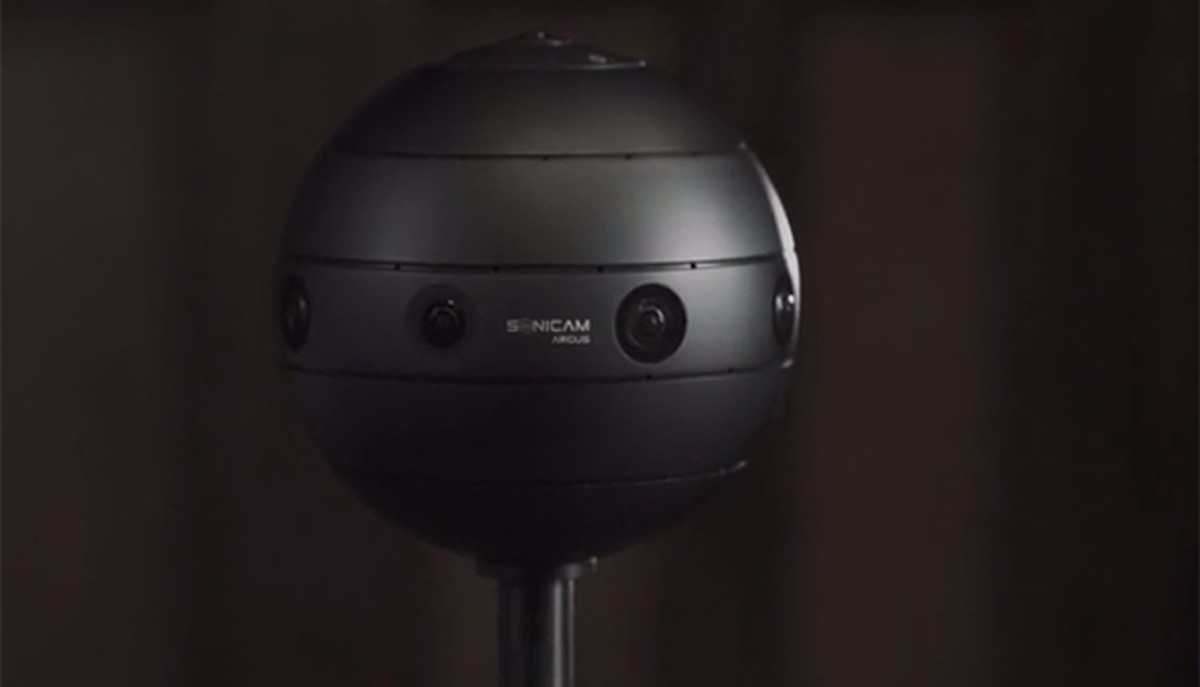 Câmera VR utiliza nove sensores 4K para capturar imagens em 360º