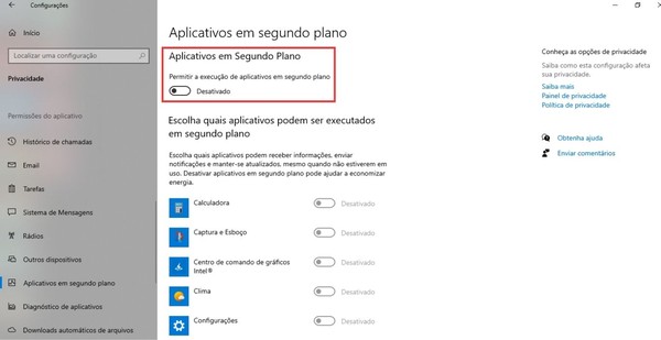 Como desativar aplicativos em segundo plano no Android