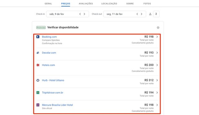 Como usar a Busca de Hotéis do Google? Ferramenta acha hotel barato