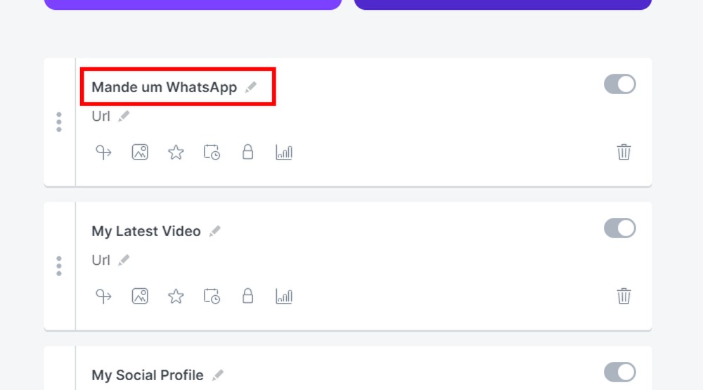 Como colocar o WhatsApp no Linktree