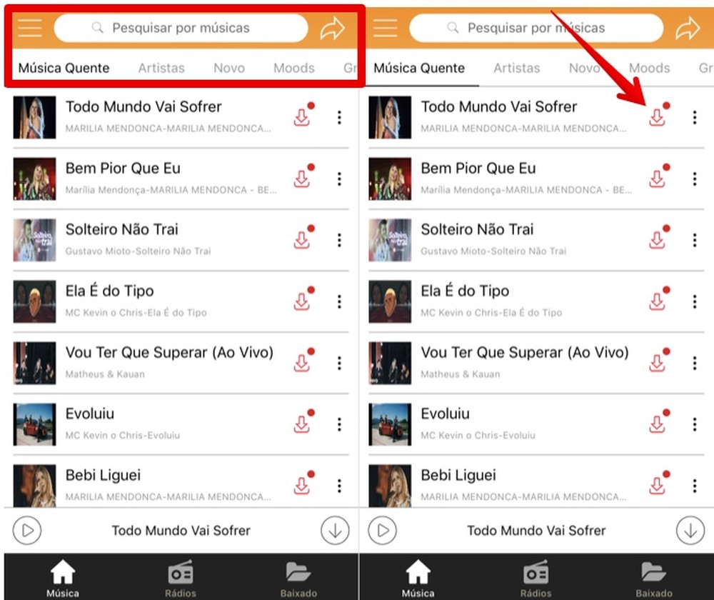 Como usar o Young Radio Pro para ouvir música offline grátis no iPhone