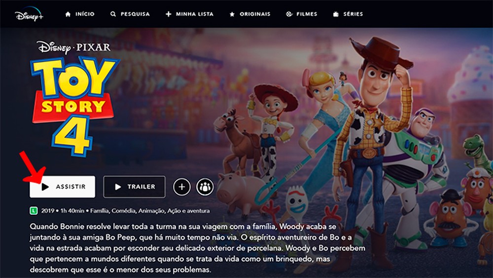 Como usar o Disney+ para assistir a filmes e séries no PC