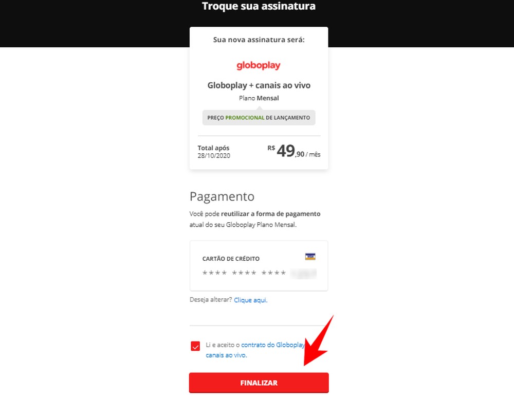 Como assistir aos canais Globosat ao vivo pelo Globoplay