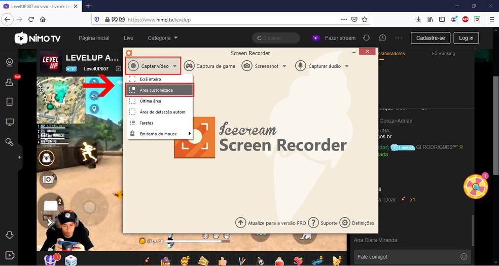 Como clipar na Nimo TV pelo PC e baixar clipes