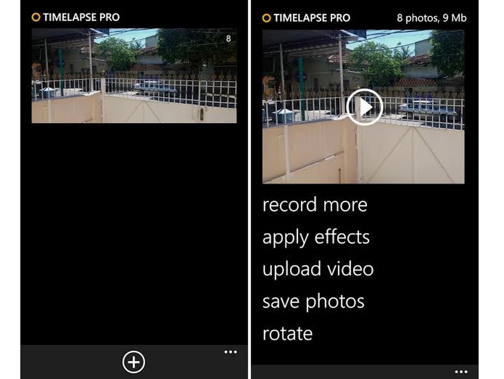 Saiba como fazer timelapse no Windows Phone com o Timelapse Pro
