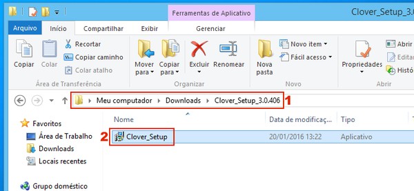 Como adicionar abas no Windows Explorer usando Clover