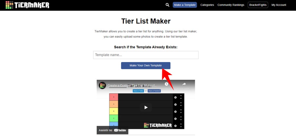 TierMaker: como usar o site para rankear coisas e criar Tierlist online
