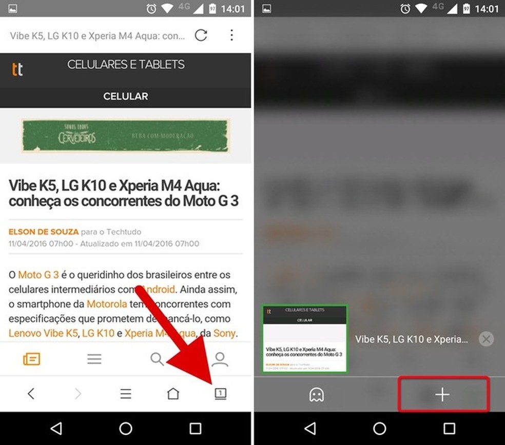 Como entrar na internet com o VC Browser, navegador mais leve que Chrome