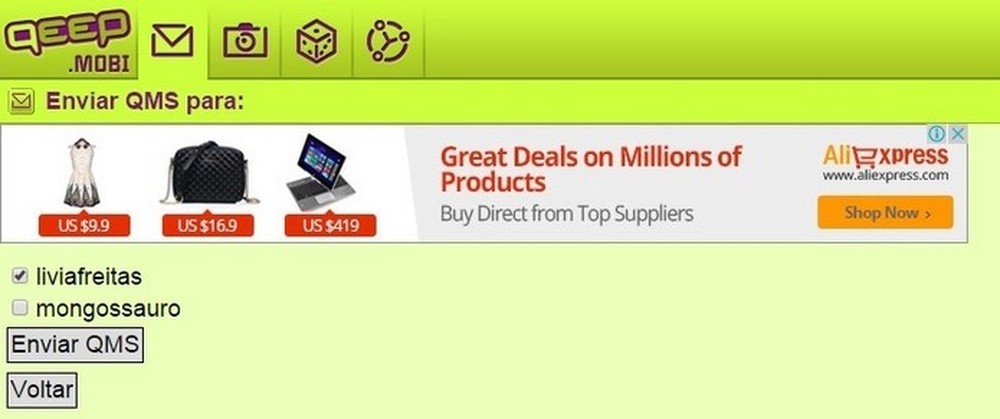 Como usar o chat do Qeep