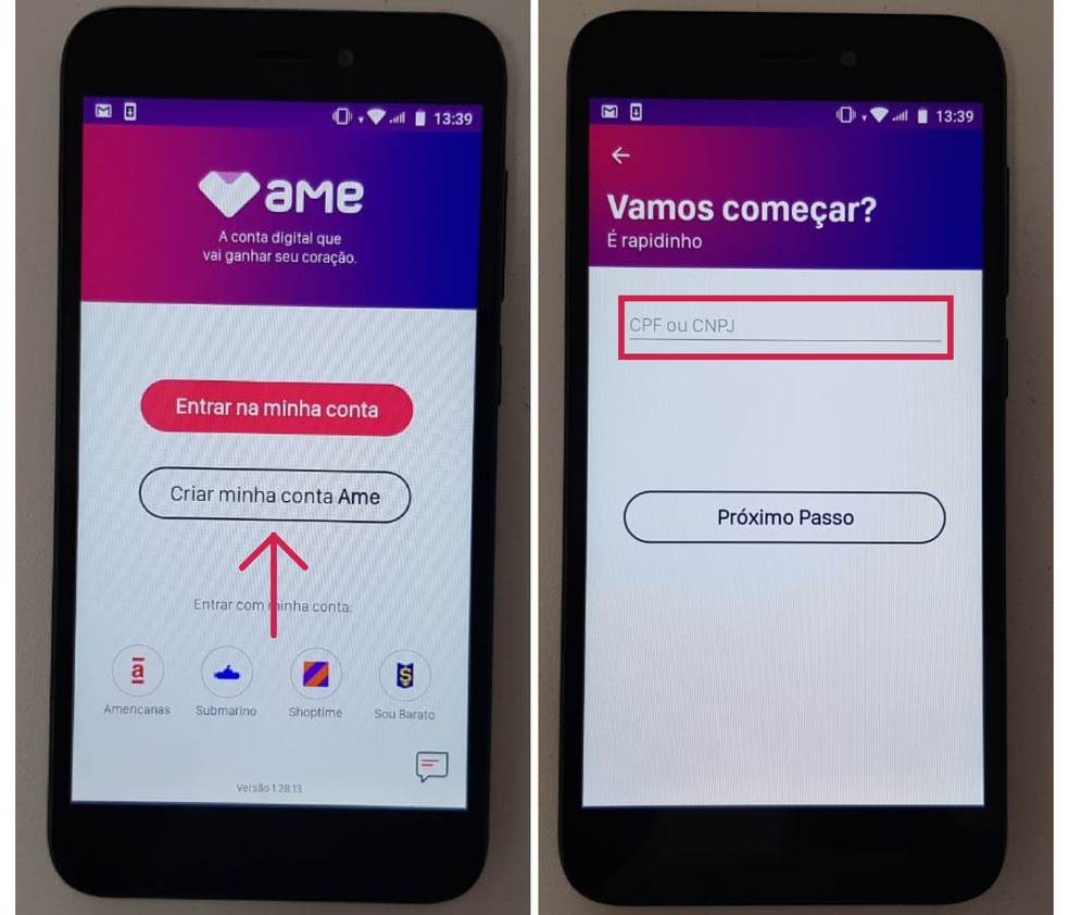 Como usar cashback Ame Digital