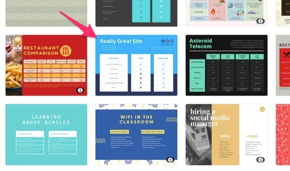 Como fazer tabela no Canva