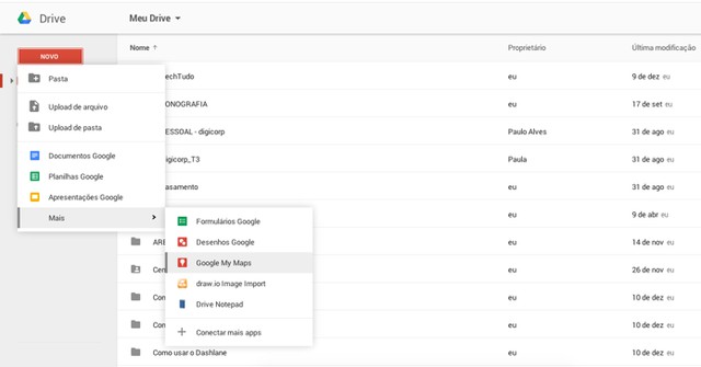 My Maps ajuda a criar de mapas do Google no Drive; veja como funciona