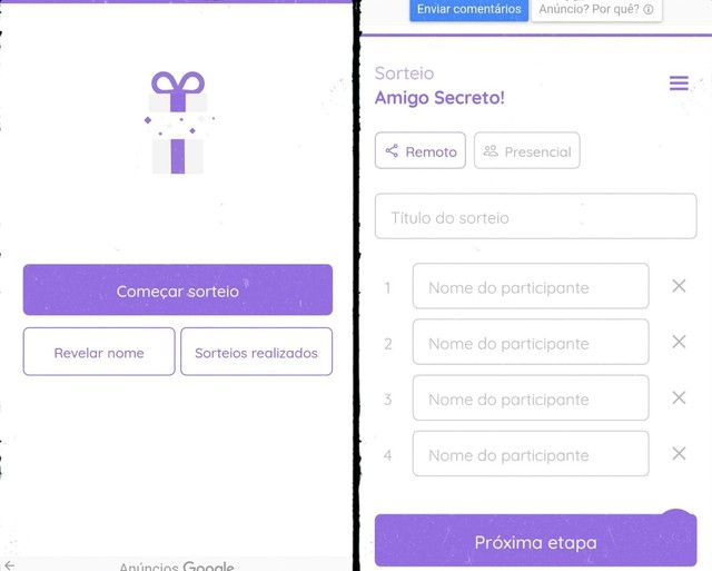 Sorteio de amigo secreto: 6 apps para organizar a troca de presentes