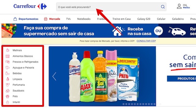 Carrefour online: como fazer compras de supermercado pela Internet