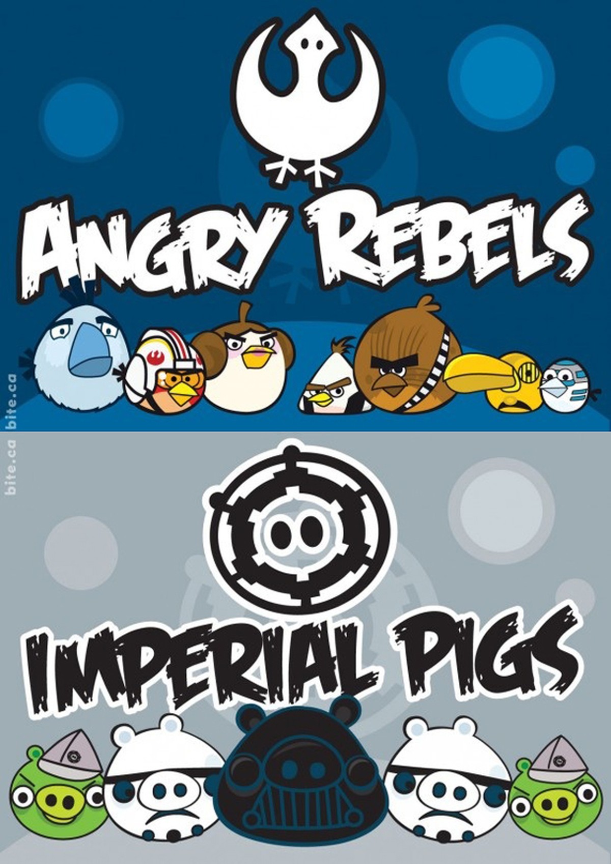 Personagens de Angry Birds vão parar em Guerra nas Estrelas