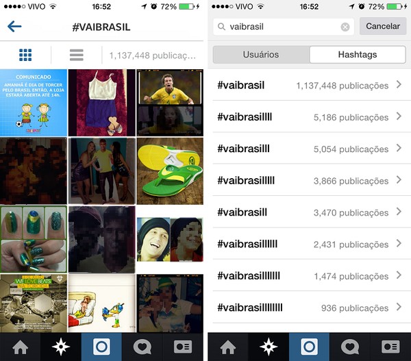 Copa do Mundo já é mais popular que selfie no Instagram; hashtag revela