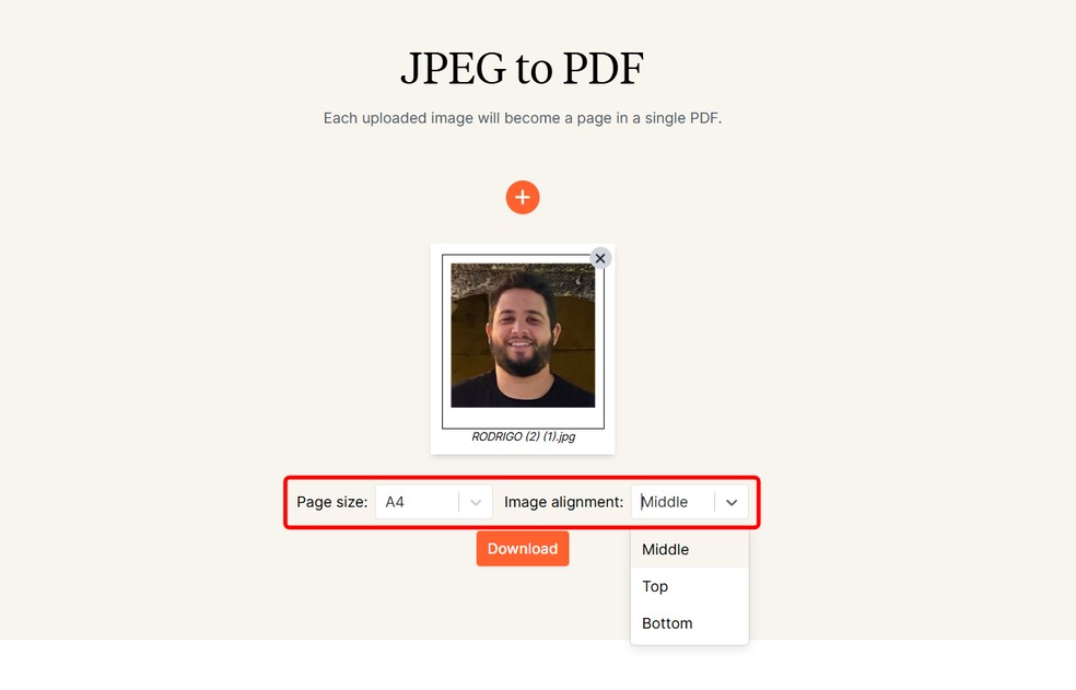 Como converter JPG para PDF usando inteligência artificial?