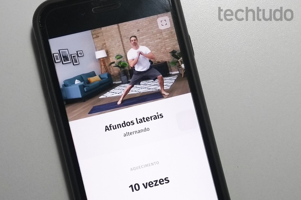 Como usar o app 8fit para fazer exercícios em casa e emagrecer