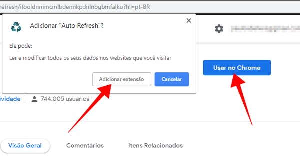 Auto Refresh para Chrome: como usar e atualizar páginas automaticamente