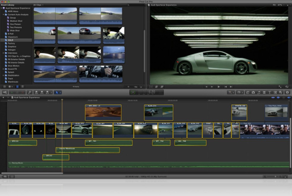 Apple lança grande atualização para o Final Cut Pro X