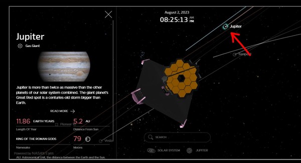 James Webb ao vivo: saiba como acompanhar o telescópio pelo site da NASA