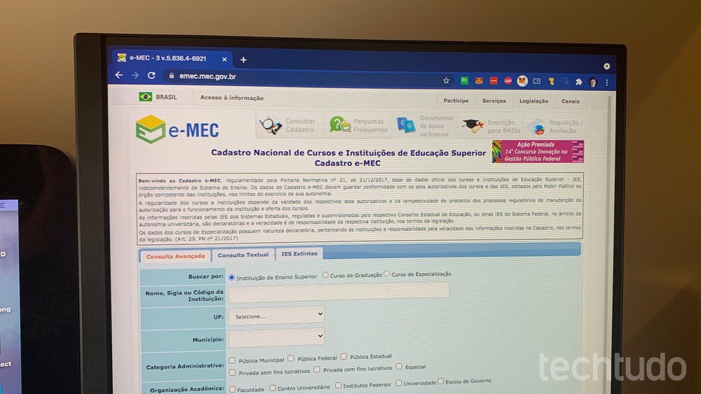 Como saber se um curso é reconhecido pelo MEC