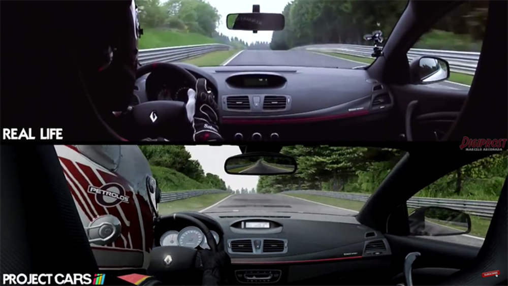 Project CARS ganha vídeo que compara seus gráficos com a vida real